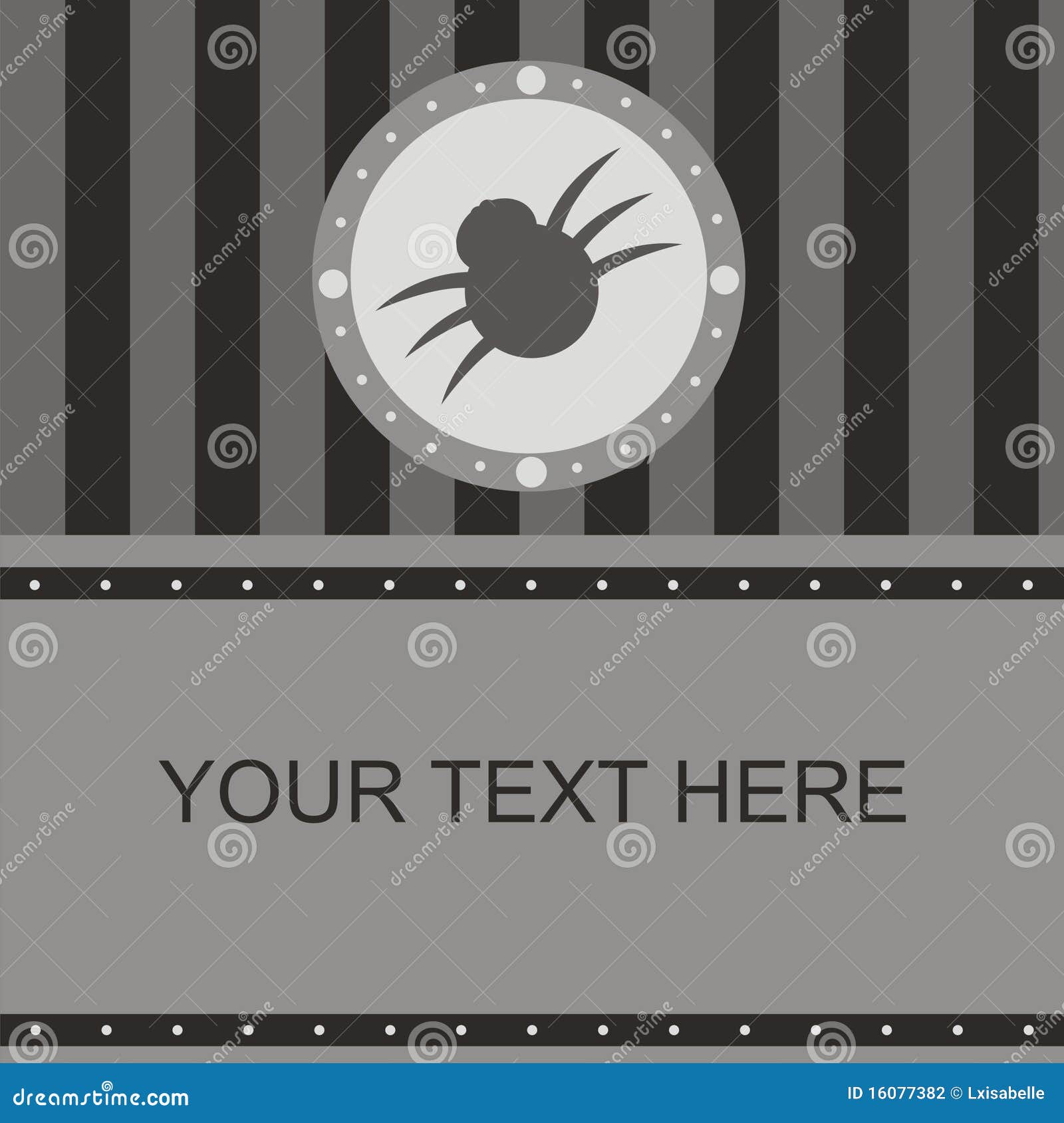 Cute spider frame stock vector. Illustration of graphic - 16077382