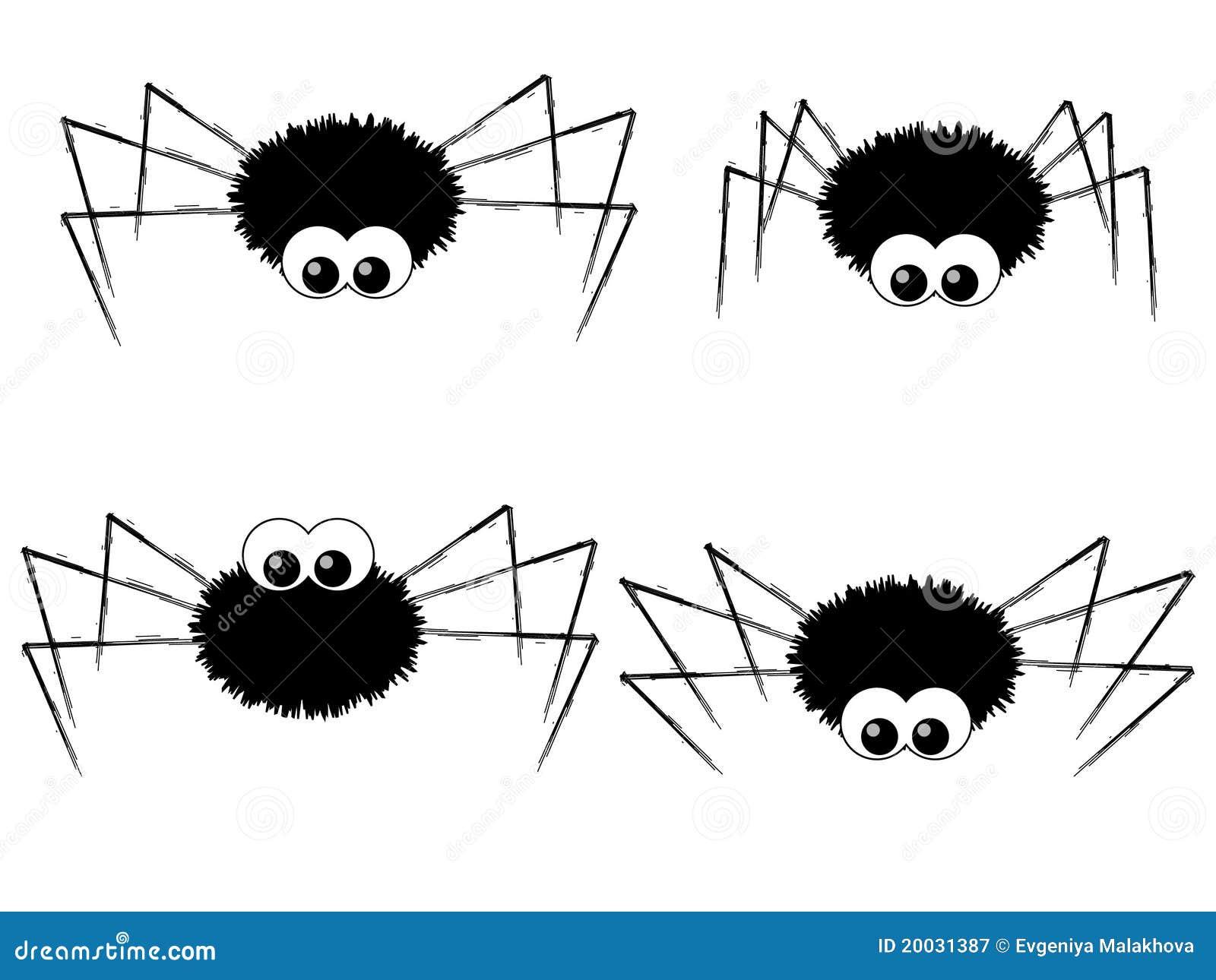 Spiders. Vector Illustration | CartoonDealer.com #55243824