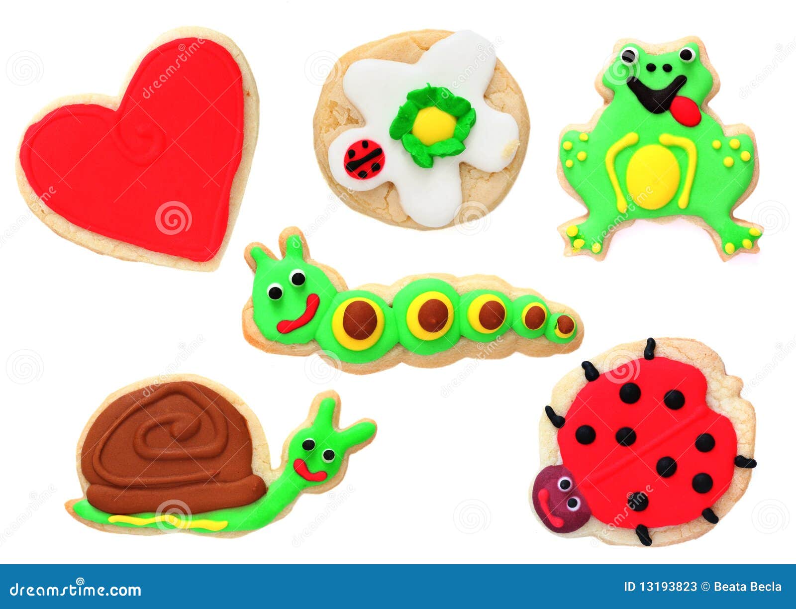 Cute spring cookies stock image. Image of spring, white - 13193823