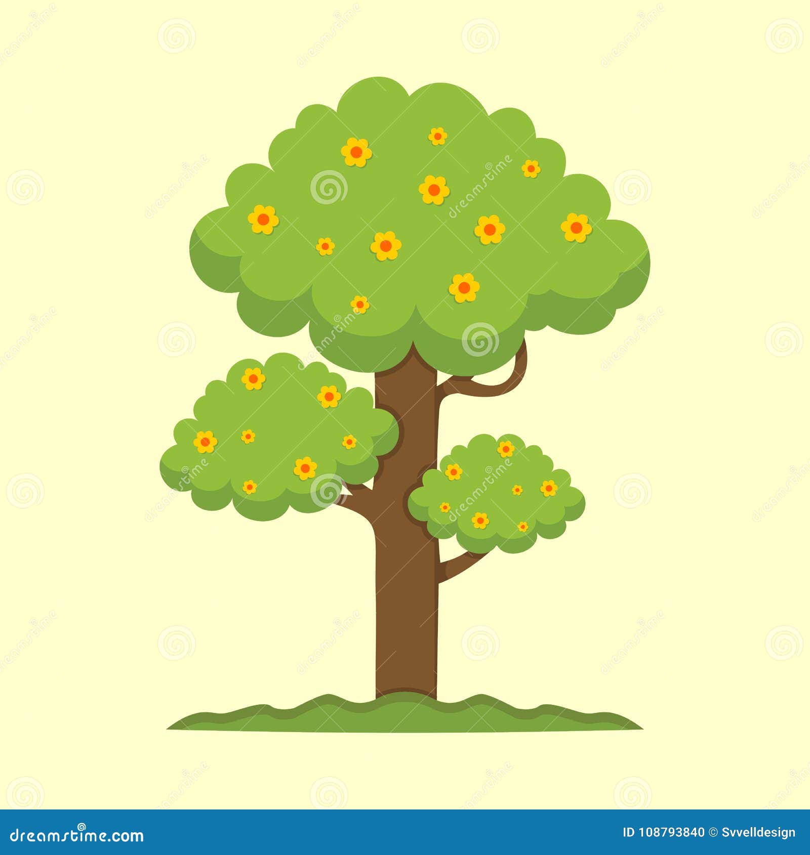 Cute Spring Tree Stock Illustrations – 29,962 Cute Spring Tree Stock ...