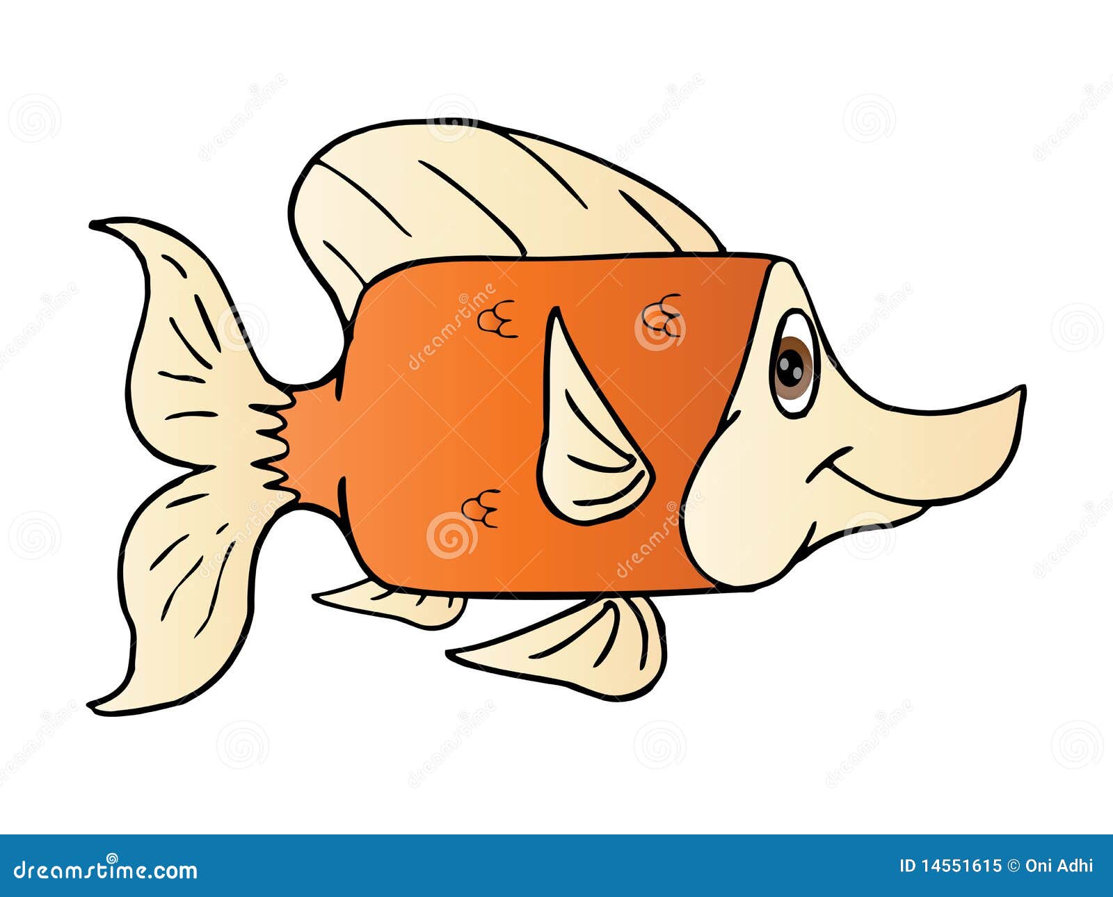Square Fish Royalty-Free Stock Image | CartoonDealer.com #14568496