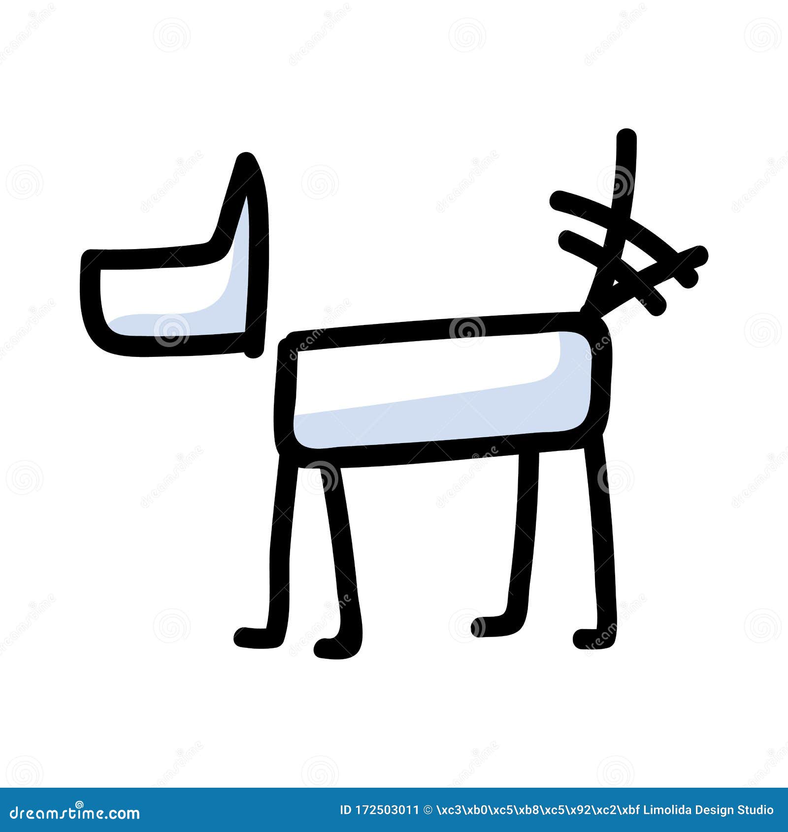 Cute Stick Figure Dog Wagging Tail Vector Clipart. Bujo Bullet Journal ... Cute Stick Figure Dog Wagging Tail Vector Clipart. Bujo Bullet Journal ...