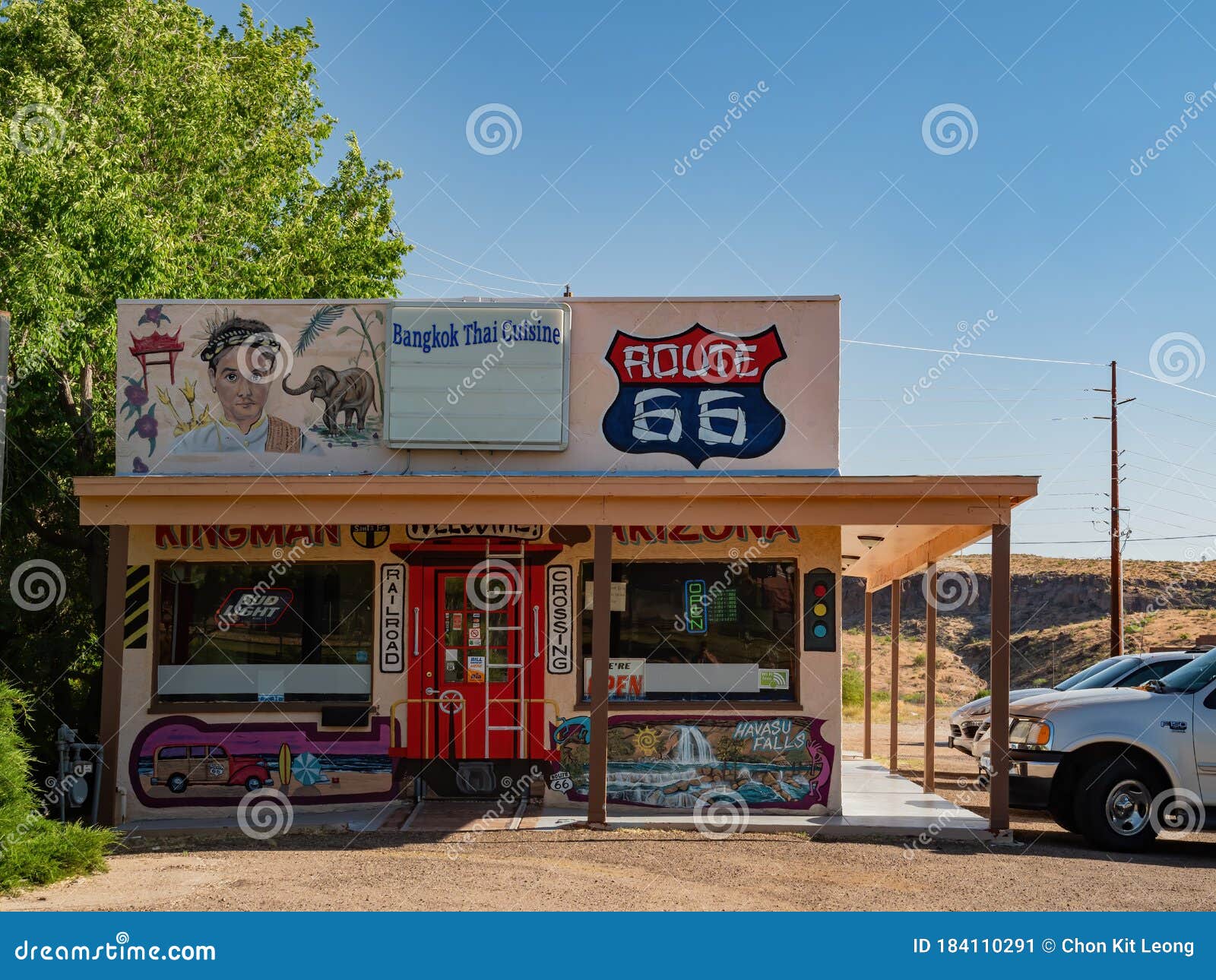 Cute store in town editorial photo. Image of building - 184110291