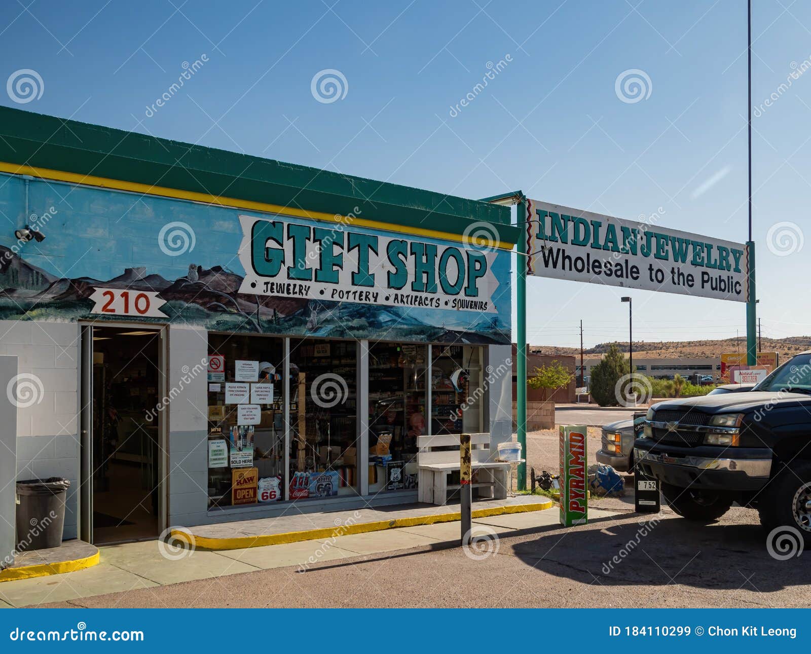Cute store in town editorial stock image. Image of exterior - 184110299