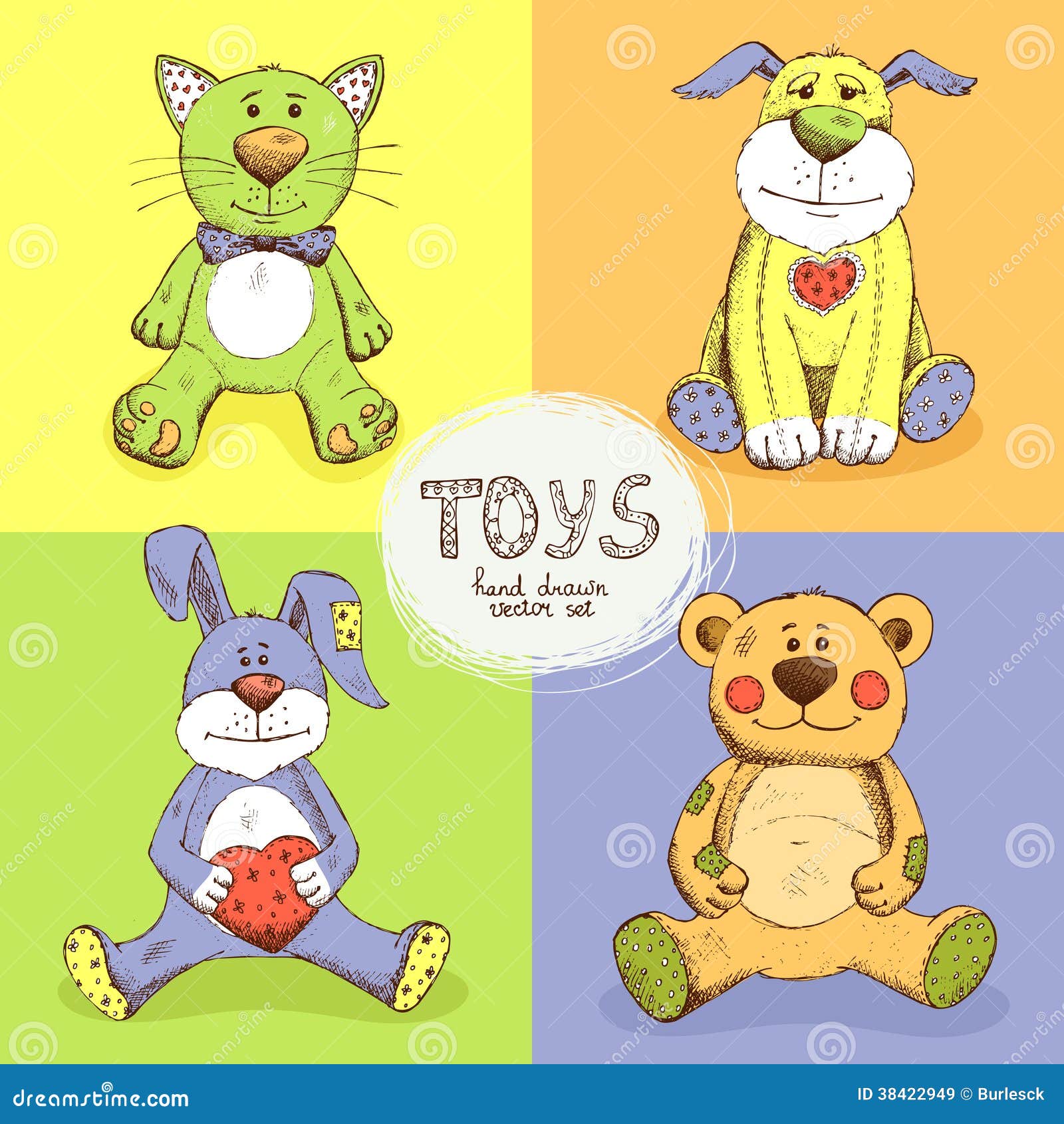 Stuffed Cartoons, Illustrations & Vector Stock Images - 78127 Pictures ...