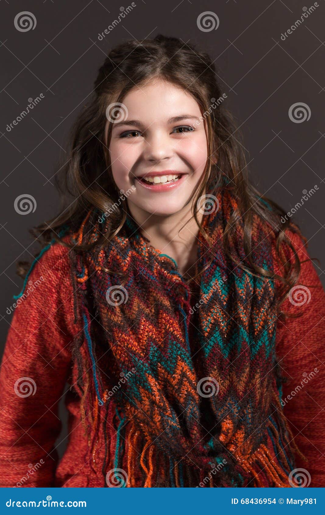 Cute Stylish Caucasian Tween Stock Photo - Image of beautiful, white ...