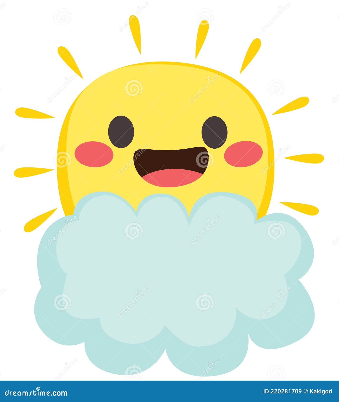 Sun And Clouds Animated