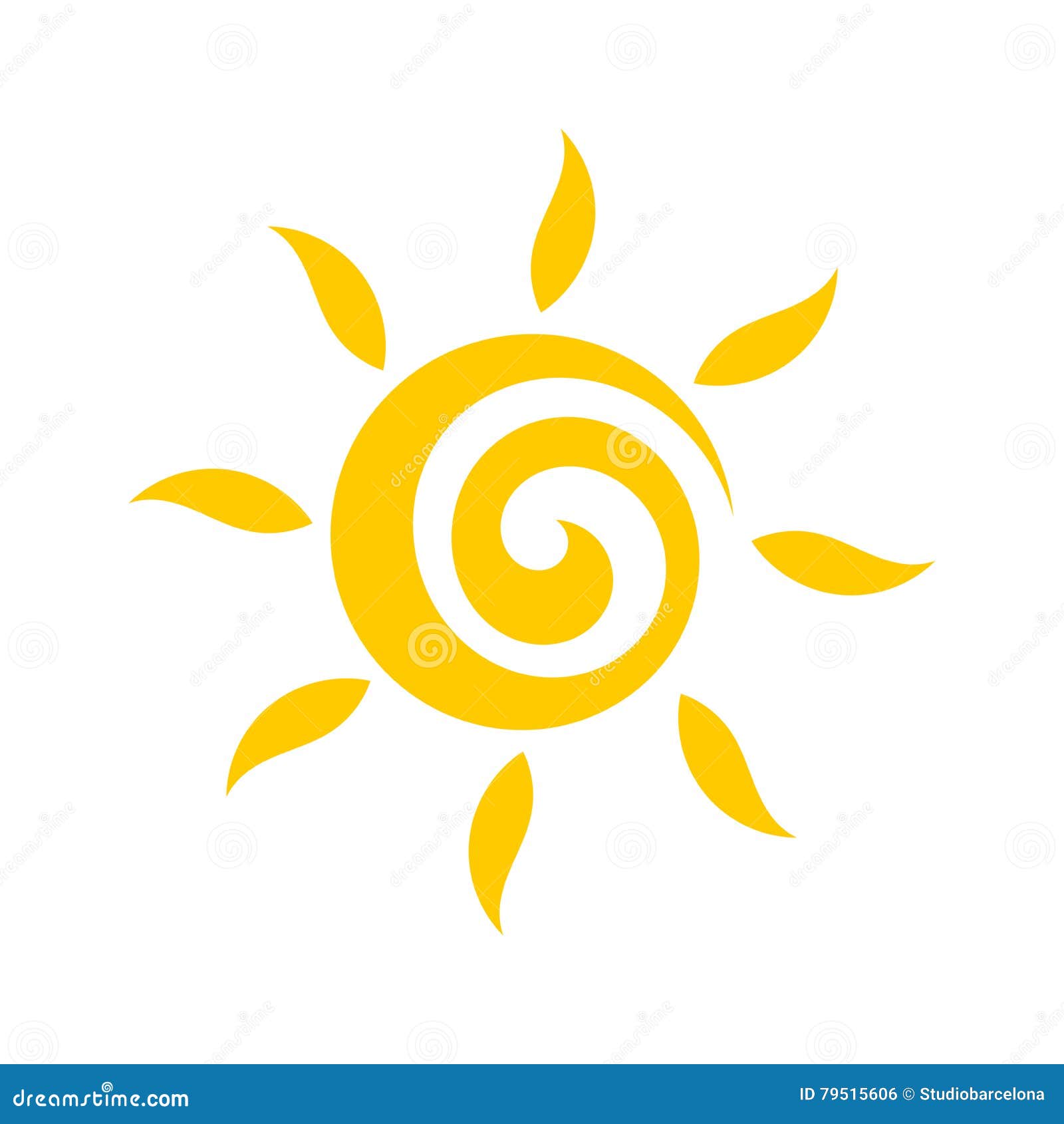 Cute Sun. Vector Illustration Stock Vector - Illustration of fire, glow ...