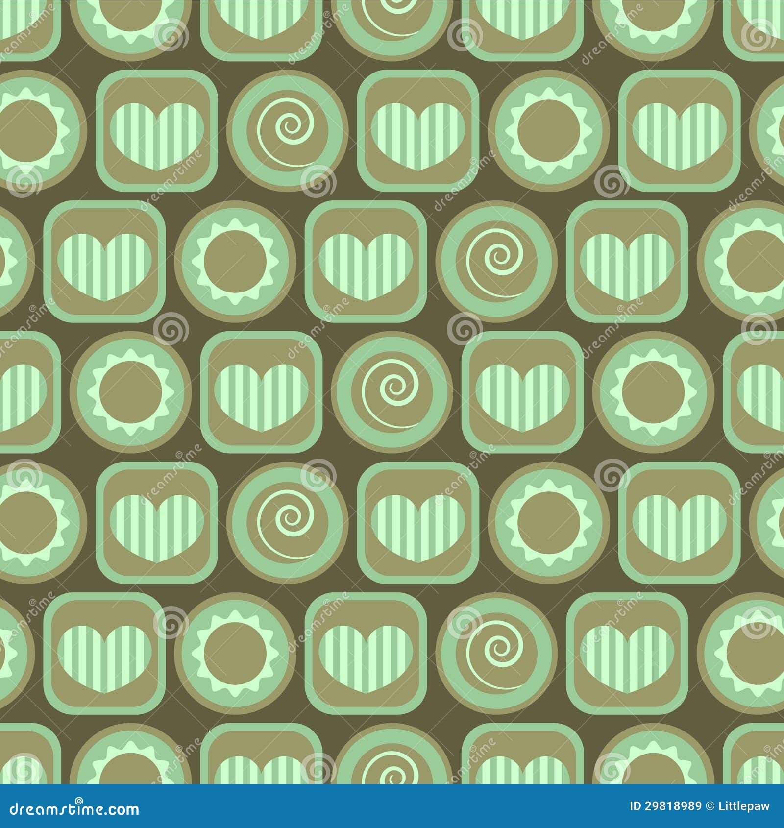 Cute seamless pattern stock vector. Illustration of design - 29818989