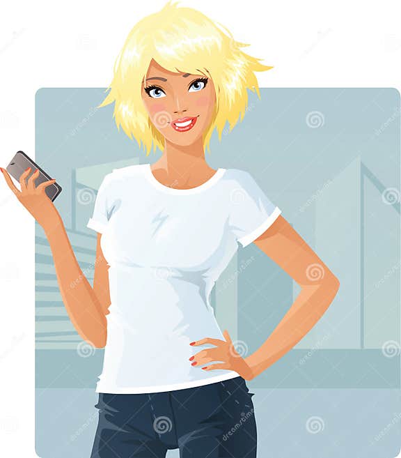 Cute t-shirt model stock vector. Illustration of empty - 8766400