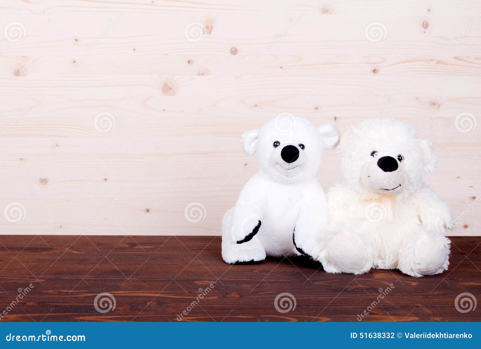Cute Teddy Bear Toy on the Board Top View Stock Photo - Image of green ...