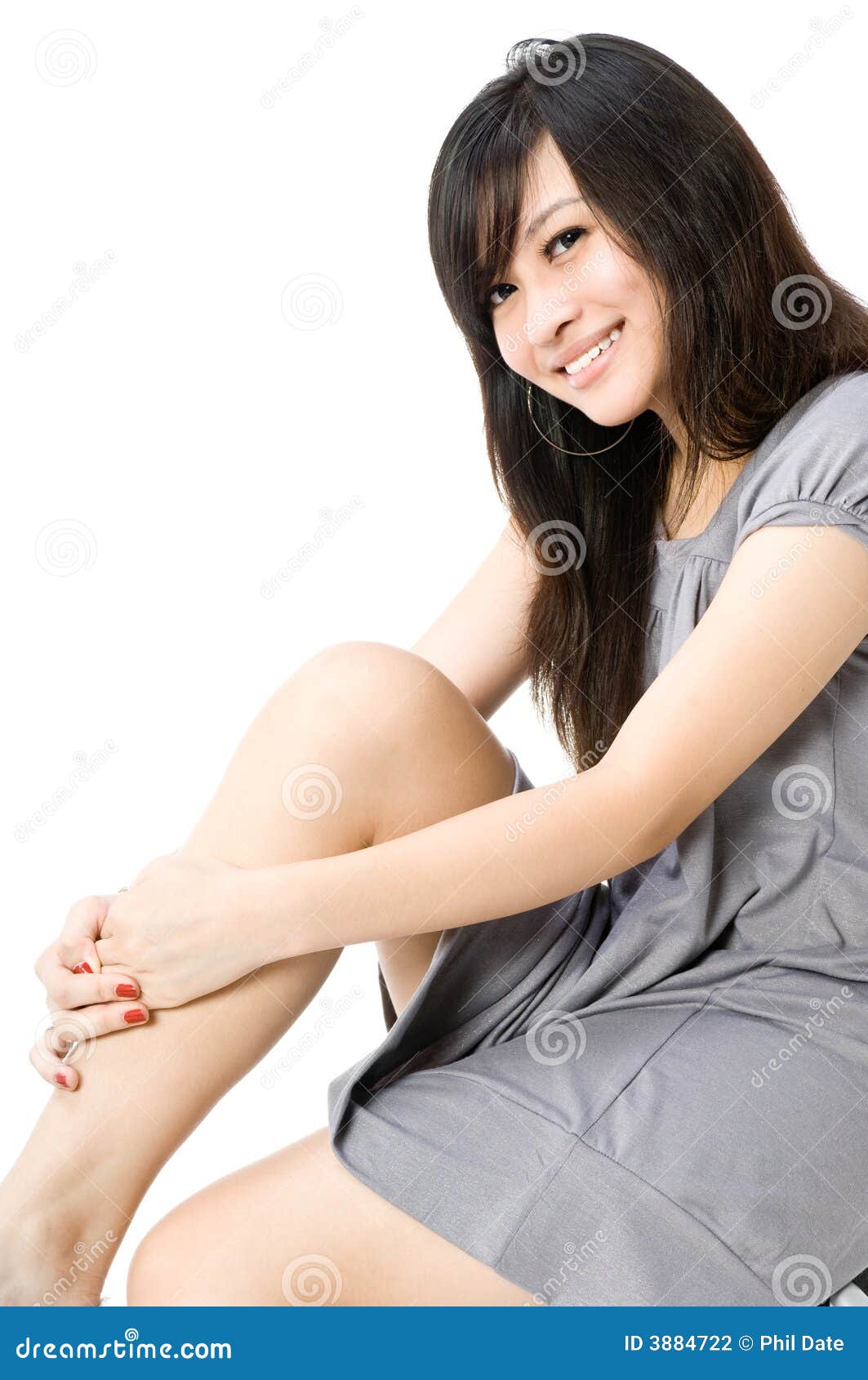Cute Teen stock photo. Image of dress, cheerful, petite - 3884722