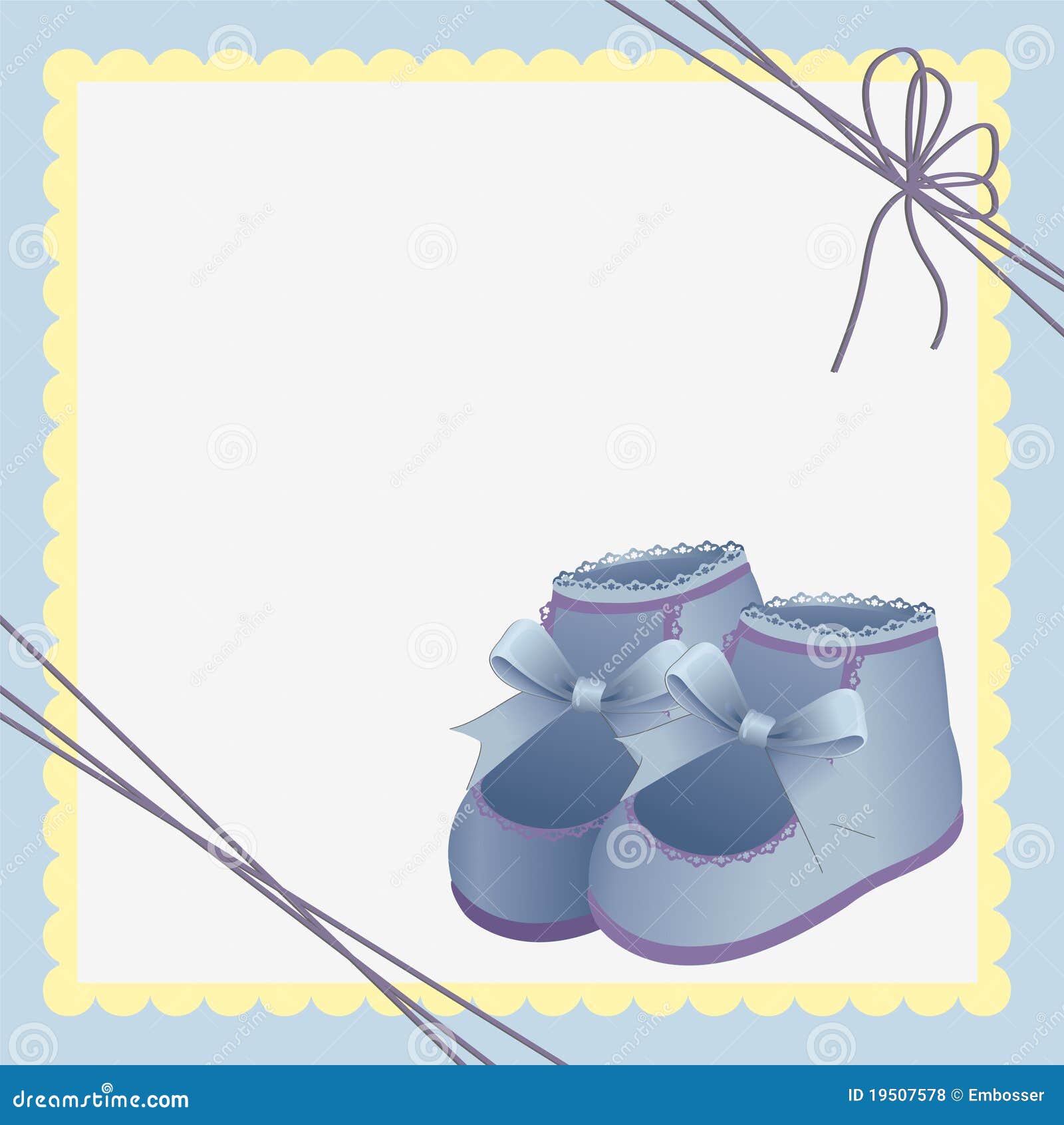 Cute Template For Scrapbook Girly Design. Royalty-Free Stock Photo ...