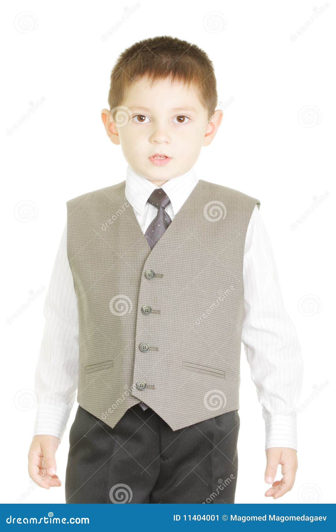 Cute tidy kid stock image. Image of necktie, child, mouth - 11404001