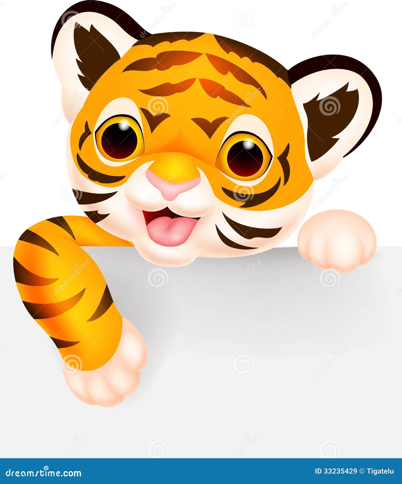 Cute Tiger Wall Calendar Template For 2022, Year Of The Tiger, Chinese ...