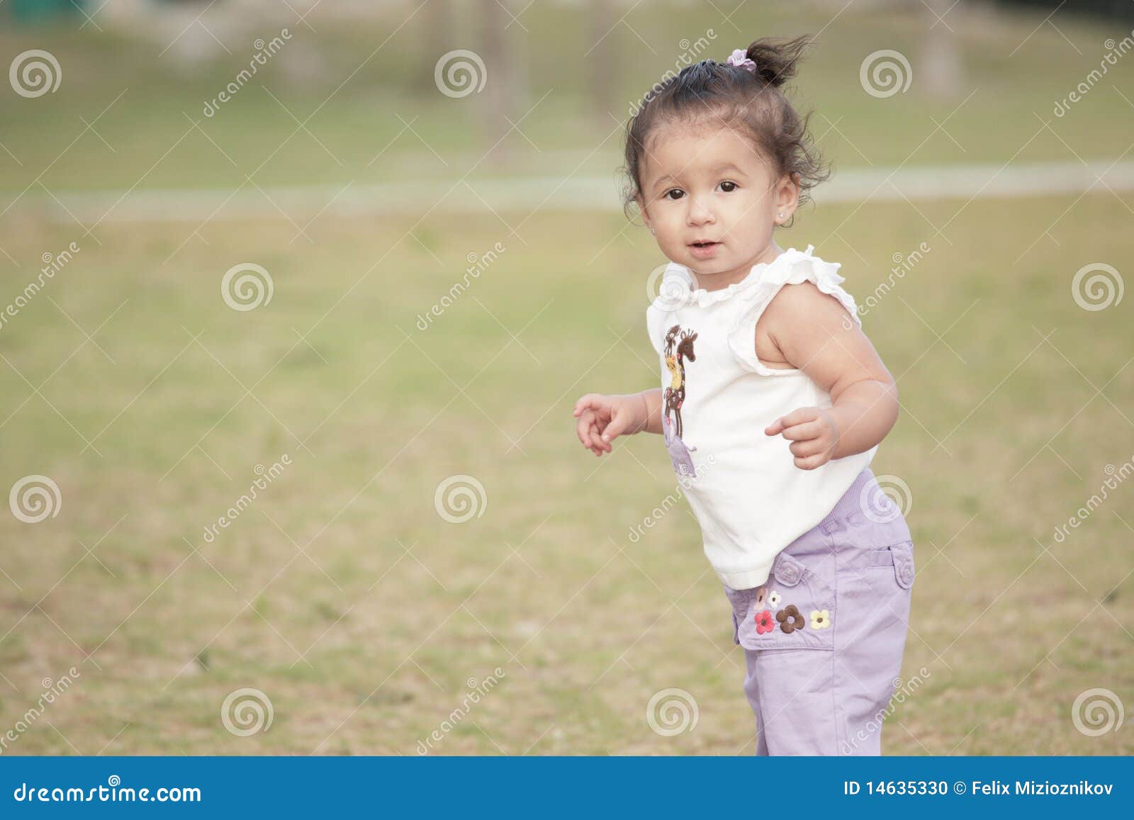 Cute toddler exploring stock photo. Image of park, caucasian - 14635330