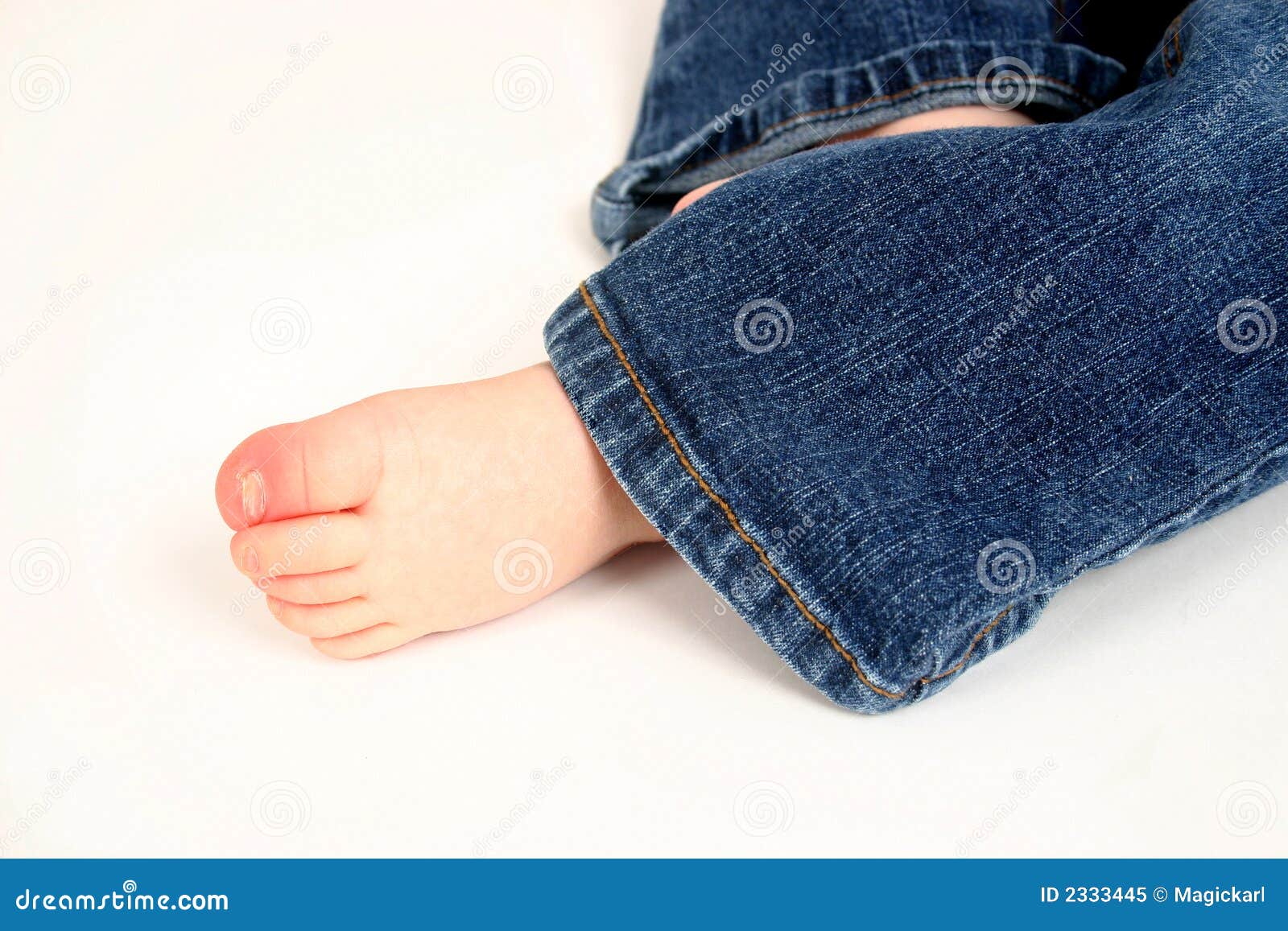 Cute Toddler Foot Picture. Image: 2333445