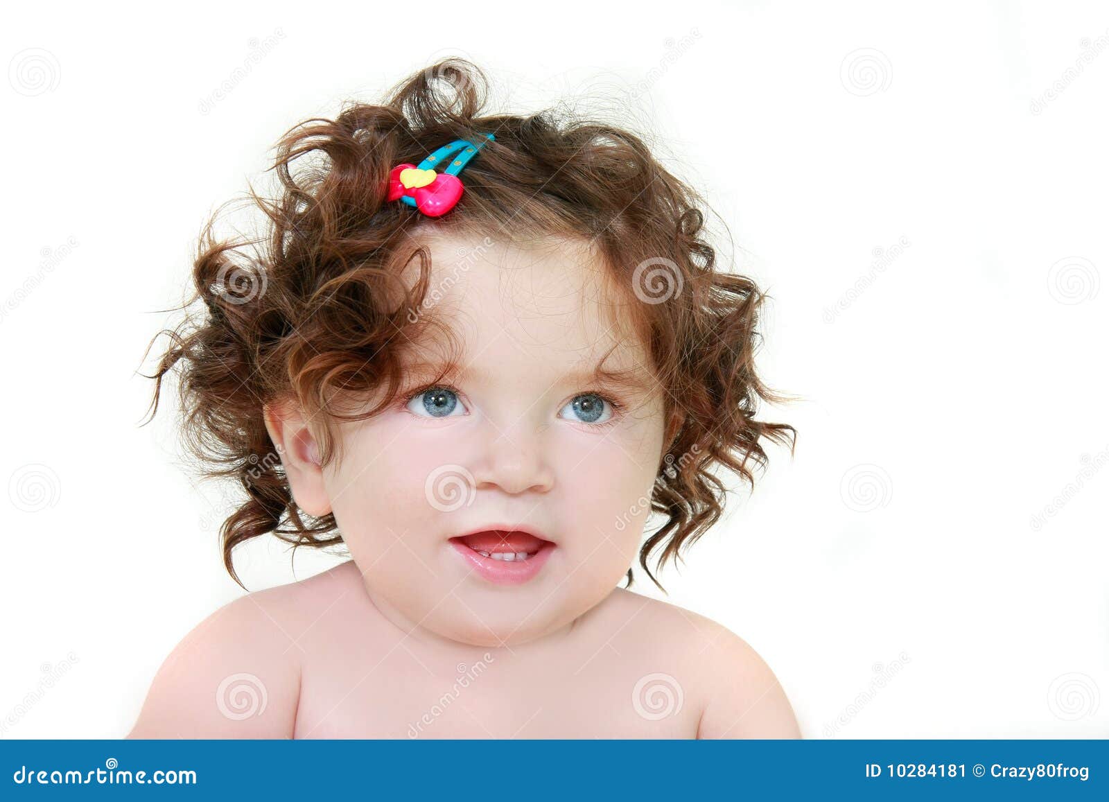 Cute toddler girl stock image. Image of portrait, european - 10284181
