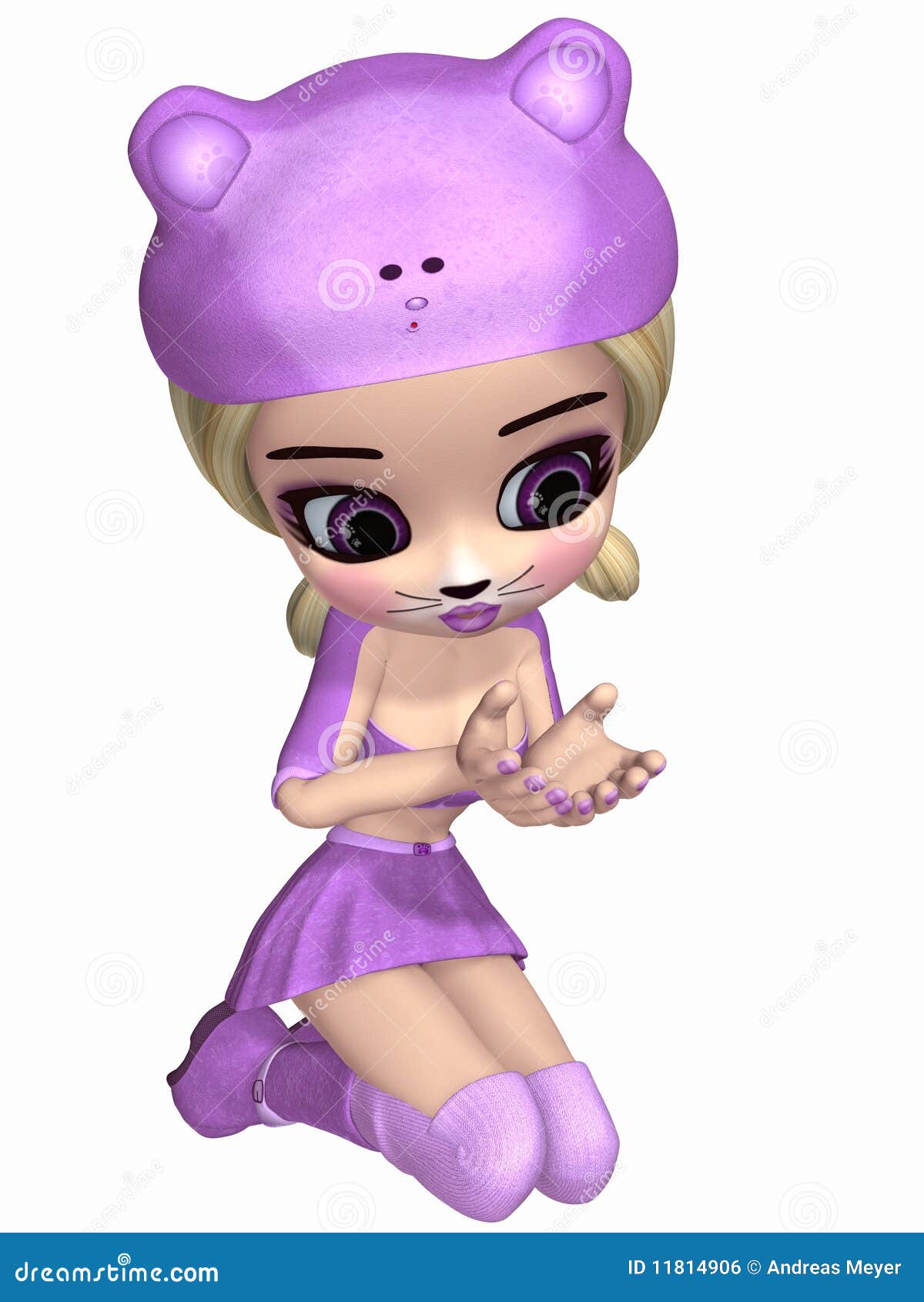 Cute Toon Figure stock illustration. Illustration of body - 11814906