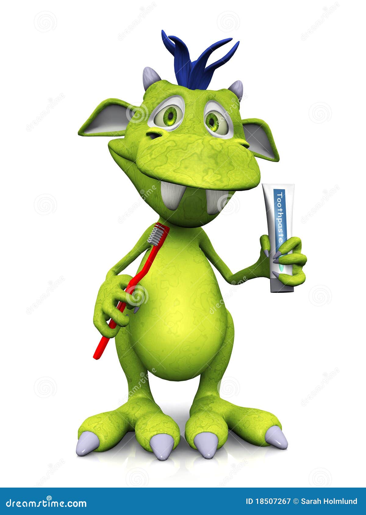 Toothbrush Monster Stock Illustrations – 188 Toothbrush Monster Stock ...