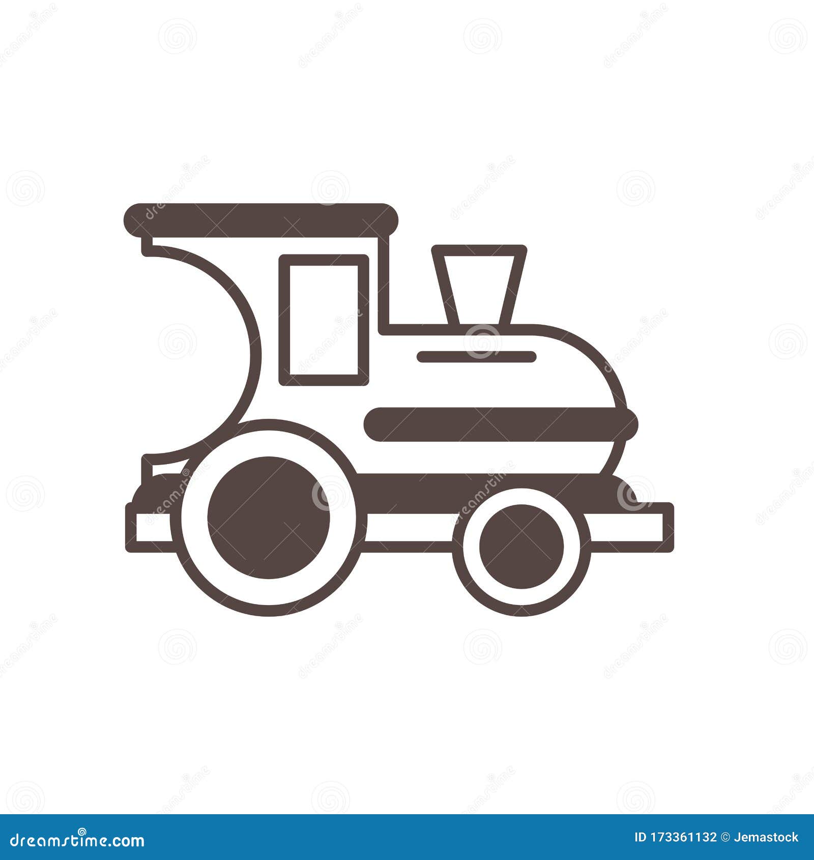 Cute Train Wagons With Horse Bucket Plane Shovel Cartoon Kids Toys ...