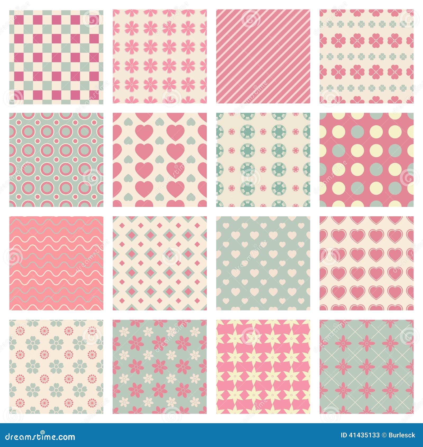 Cute and trendy patterns stock vector. Illustration of graphic - 41435133