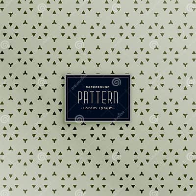 Cute Triangle Shape Pattern Background Design Stock Vector ...