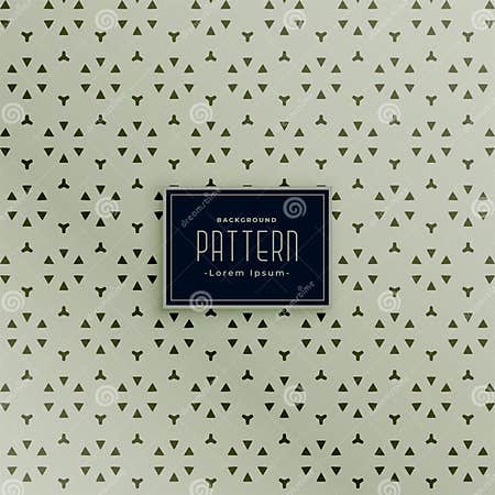 Cute Triangle Shape Pattern Background Design Stock Vector ...