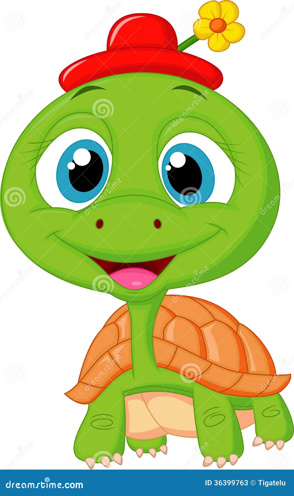 Cute Turtle Cartoon | CartoonDealer.com #36399763