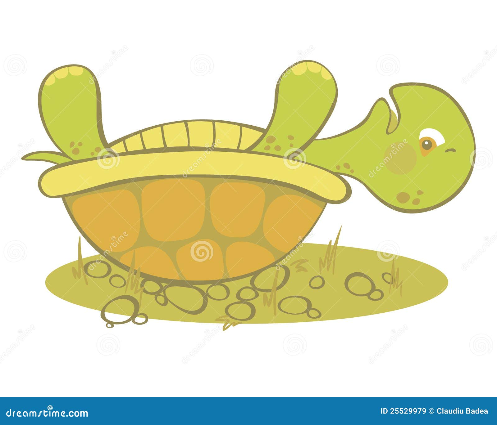 Stuck In A Pit Vector Illustration | CartoonDealer.com #72686