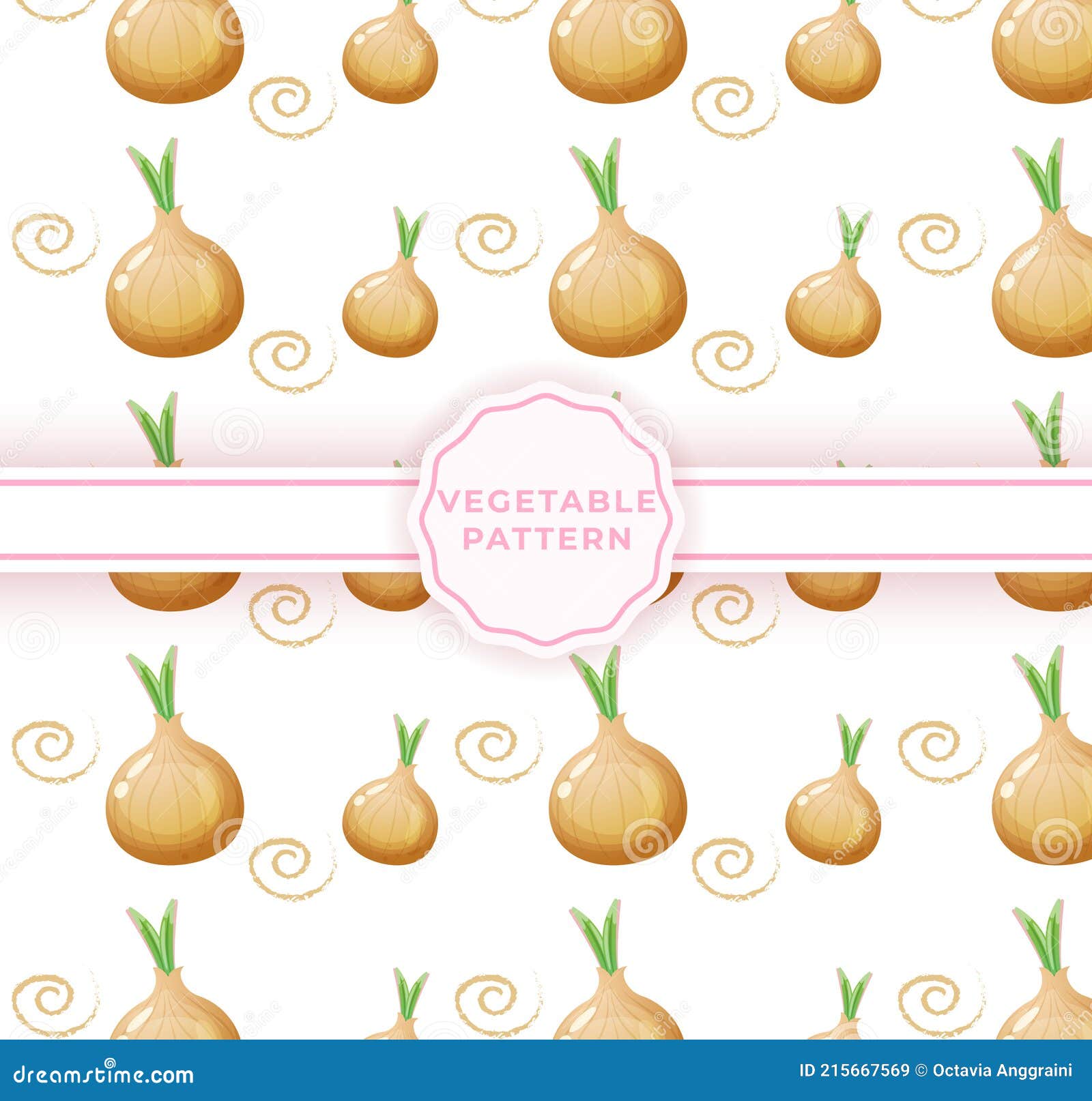 Cute Union Seamless Pattern. Cute Vegetable Pattern Premium Vector ...