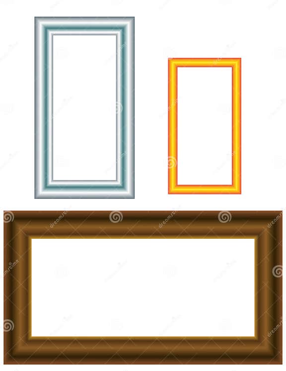 Cute Vector Frame Set,colorful Cute Frame Stock Vector - Illustration ...