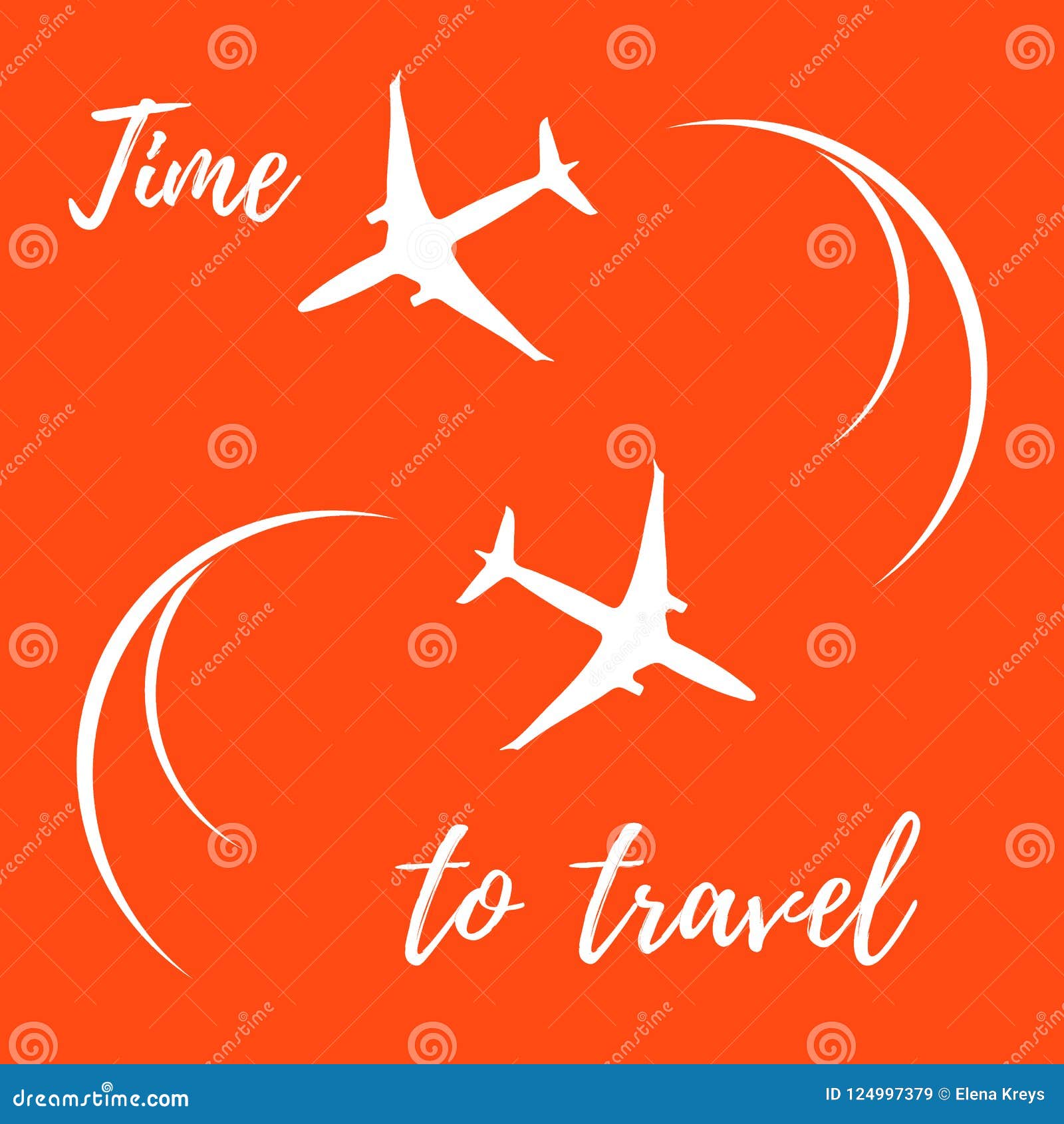 Plane Traces And Routes Isolated On White Background. Pathways Flight ...