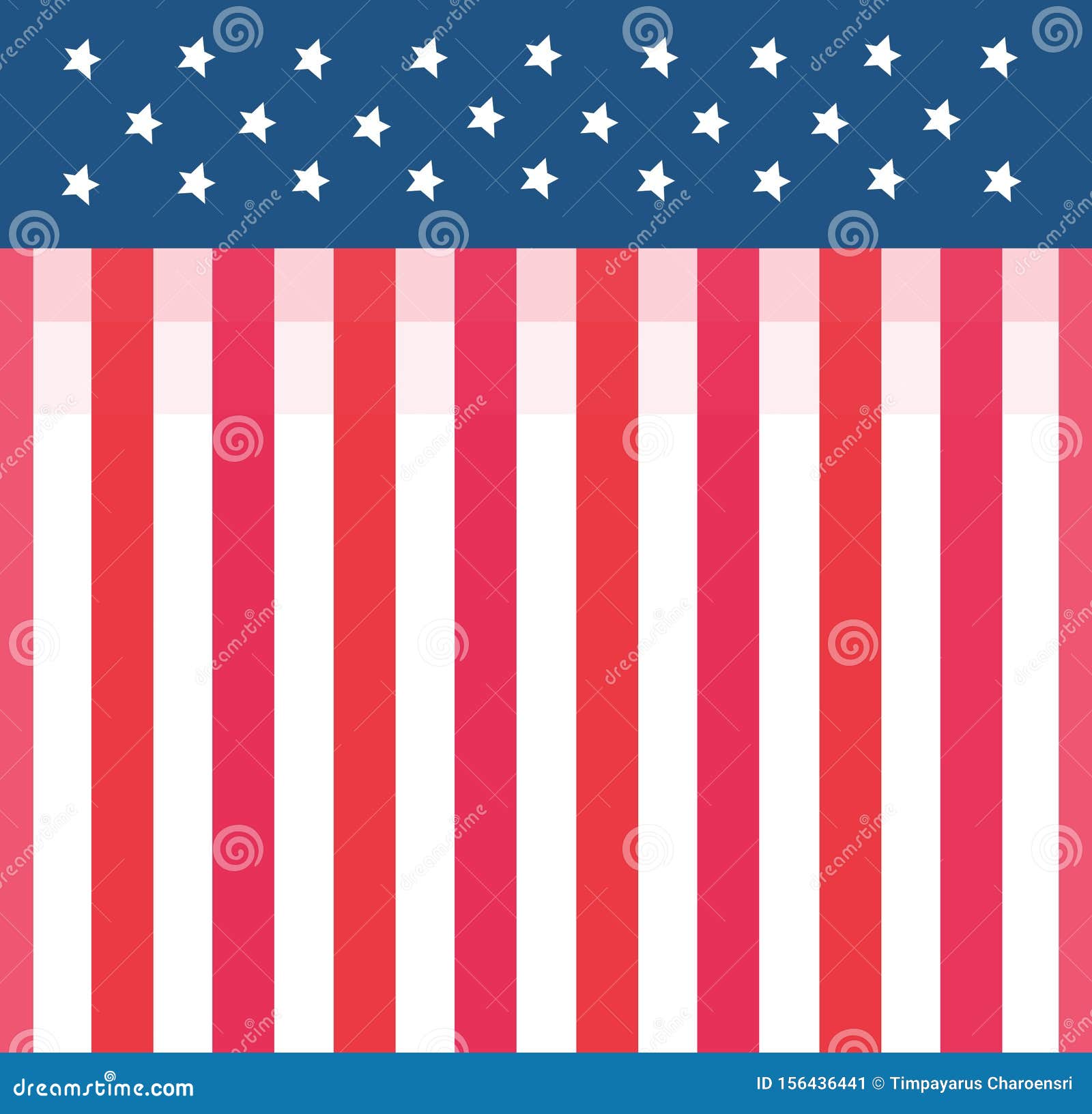 Cute American Flag Country Style Wallpaper Background Stock ...