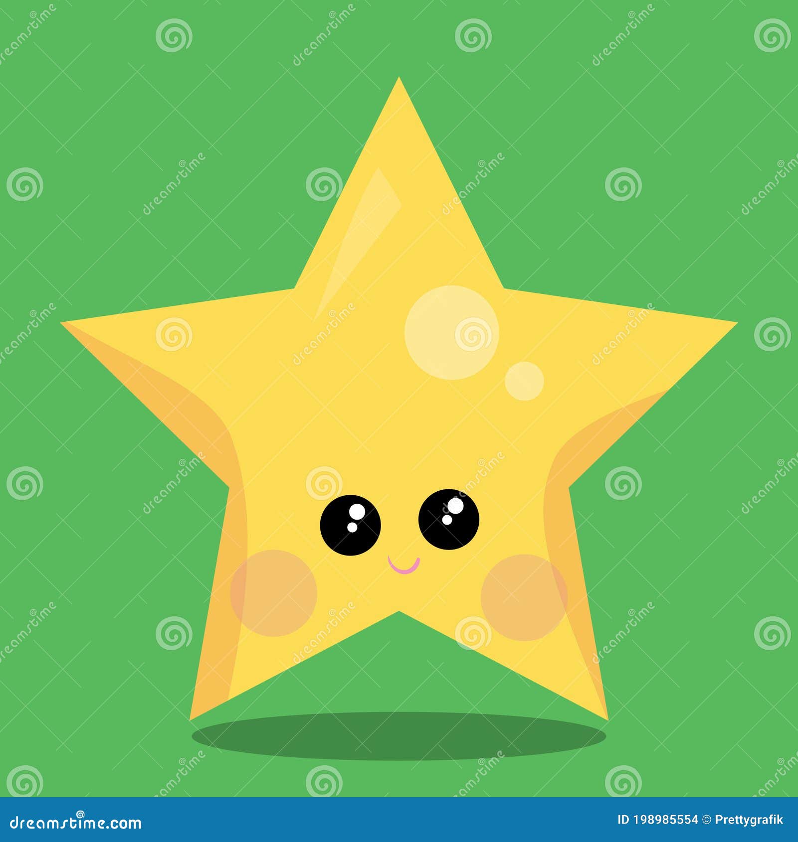 CUTE WEATHER STAR 16 stock vector. Illustration of cute - 198985554