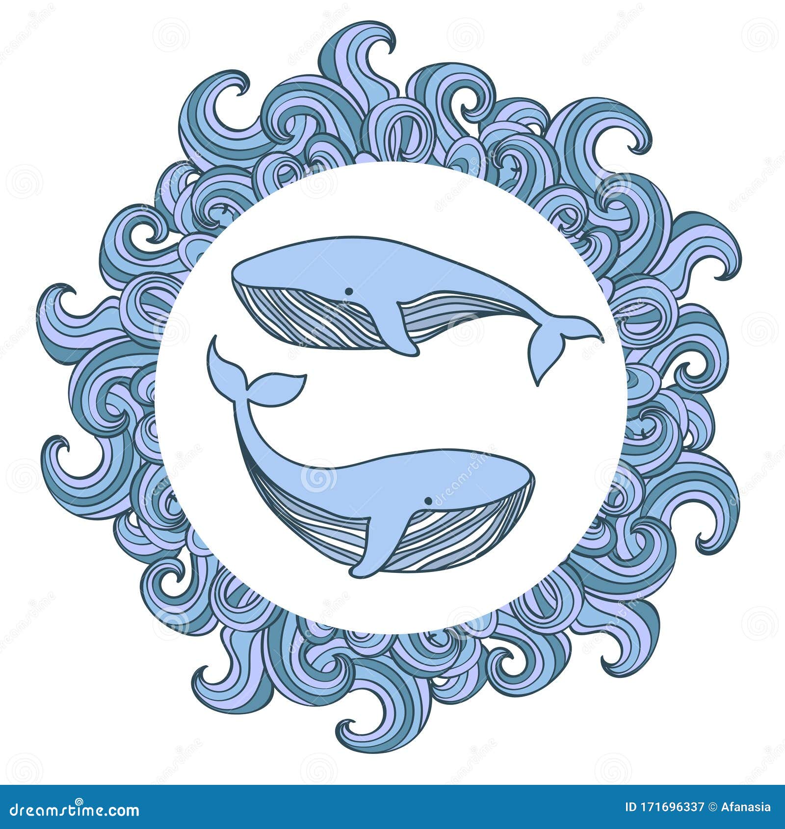 Wave Frame/Border Cartoon Vector | CartoonDealer.com #74391215