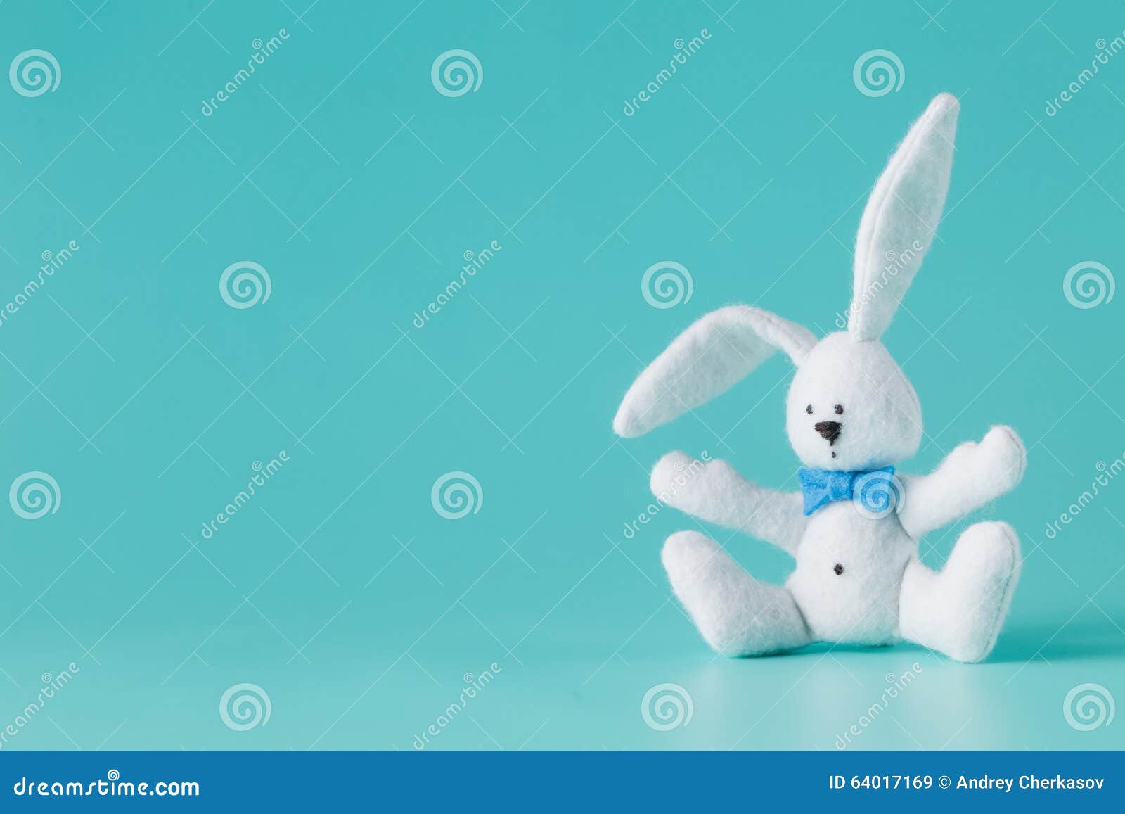 Cute white rabbit toy stock image. Image of plush, stuffed - 64017169