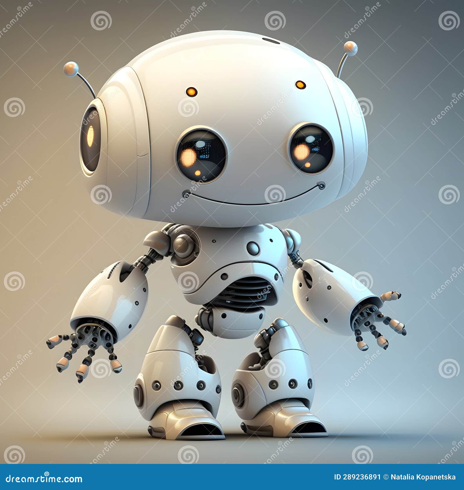 Cute White System Artificial Intelligence ChatGPT Chat Bot AI ...
