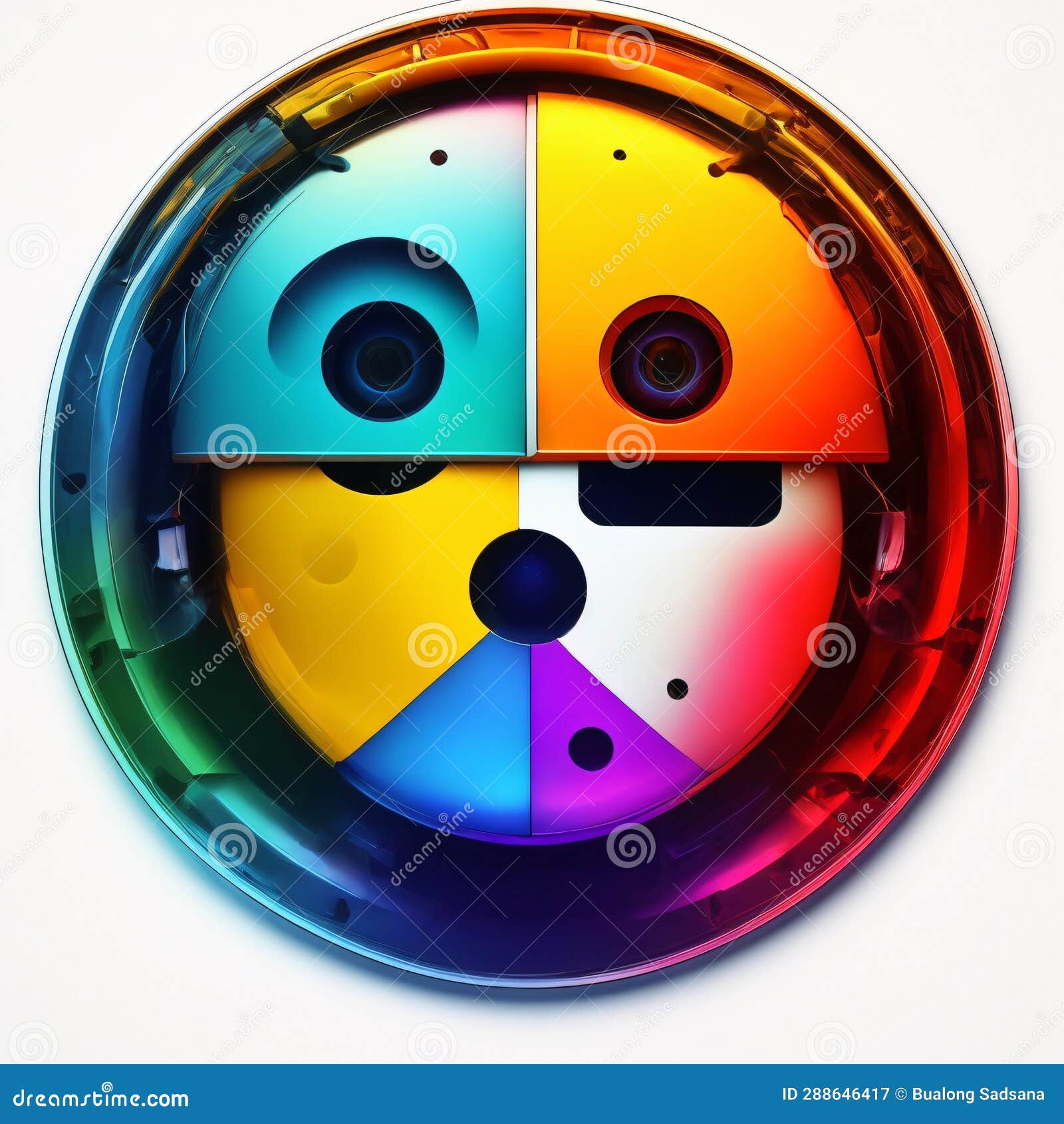 Cute White System Artificial Intelligence ChatGPT Chat Bot AI ...