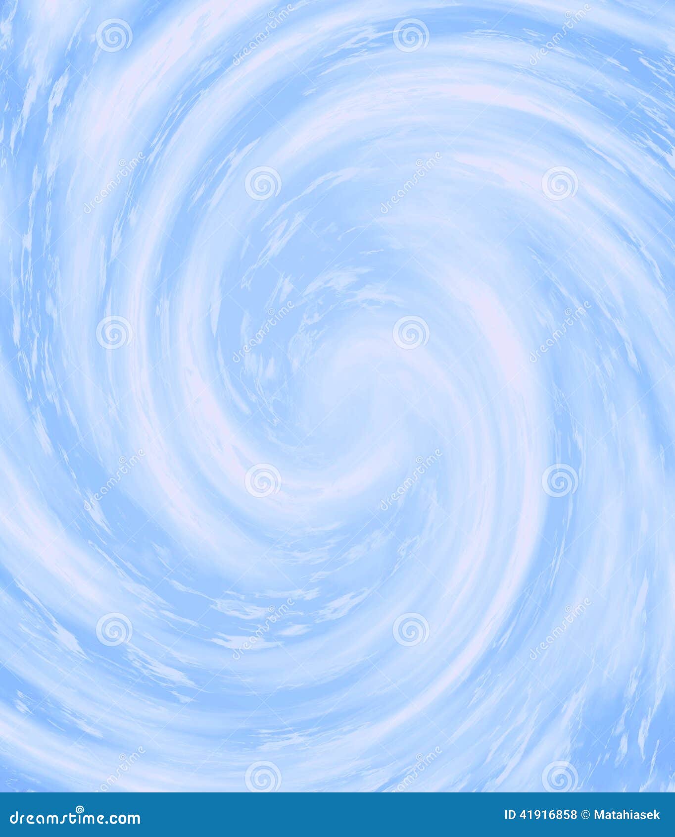 Cute windy spiral in blue stock photo. Image of ozone - 41916858