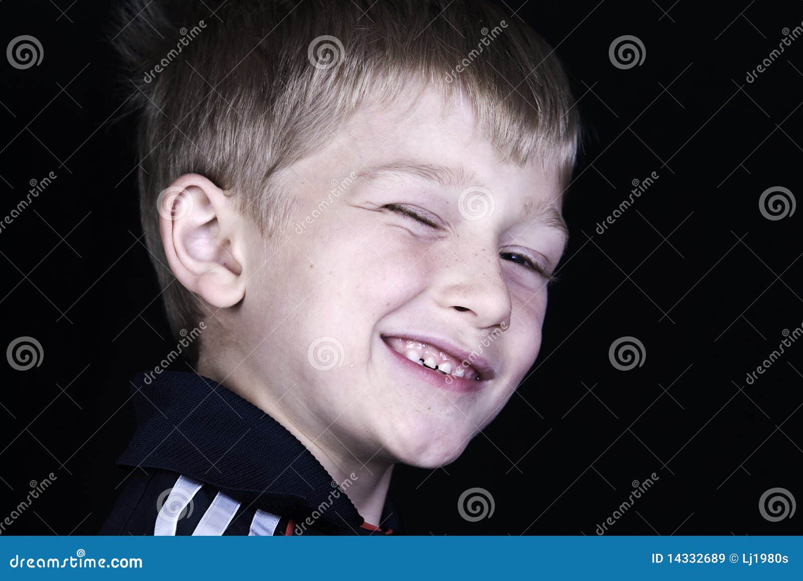 Cute wink stock image. Image of blonde, wink, little - 14332689