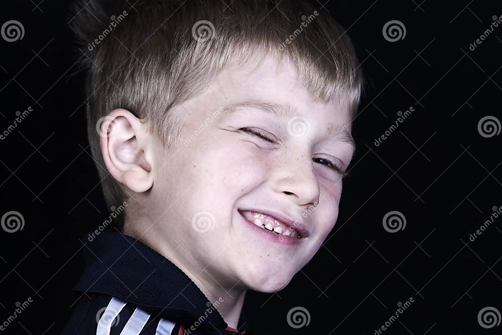 Cute wink stock image. Image of blonde, wink, little - 14332689