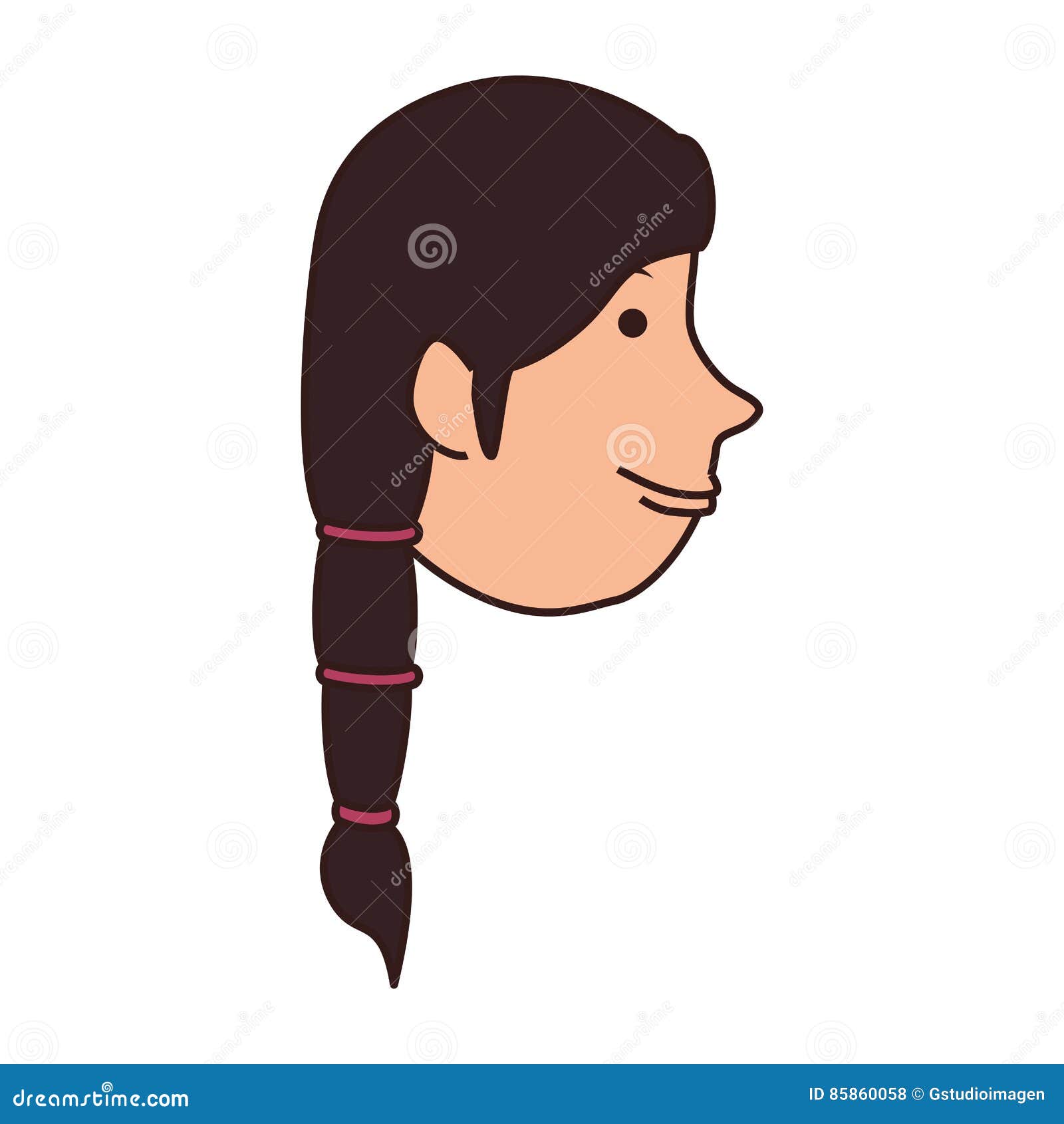 Cute Woman Drawing Character Stock Vector - Illustration of character ...
