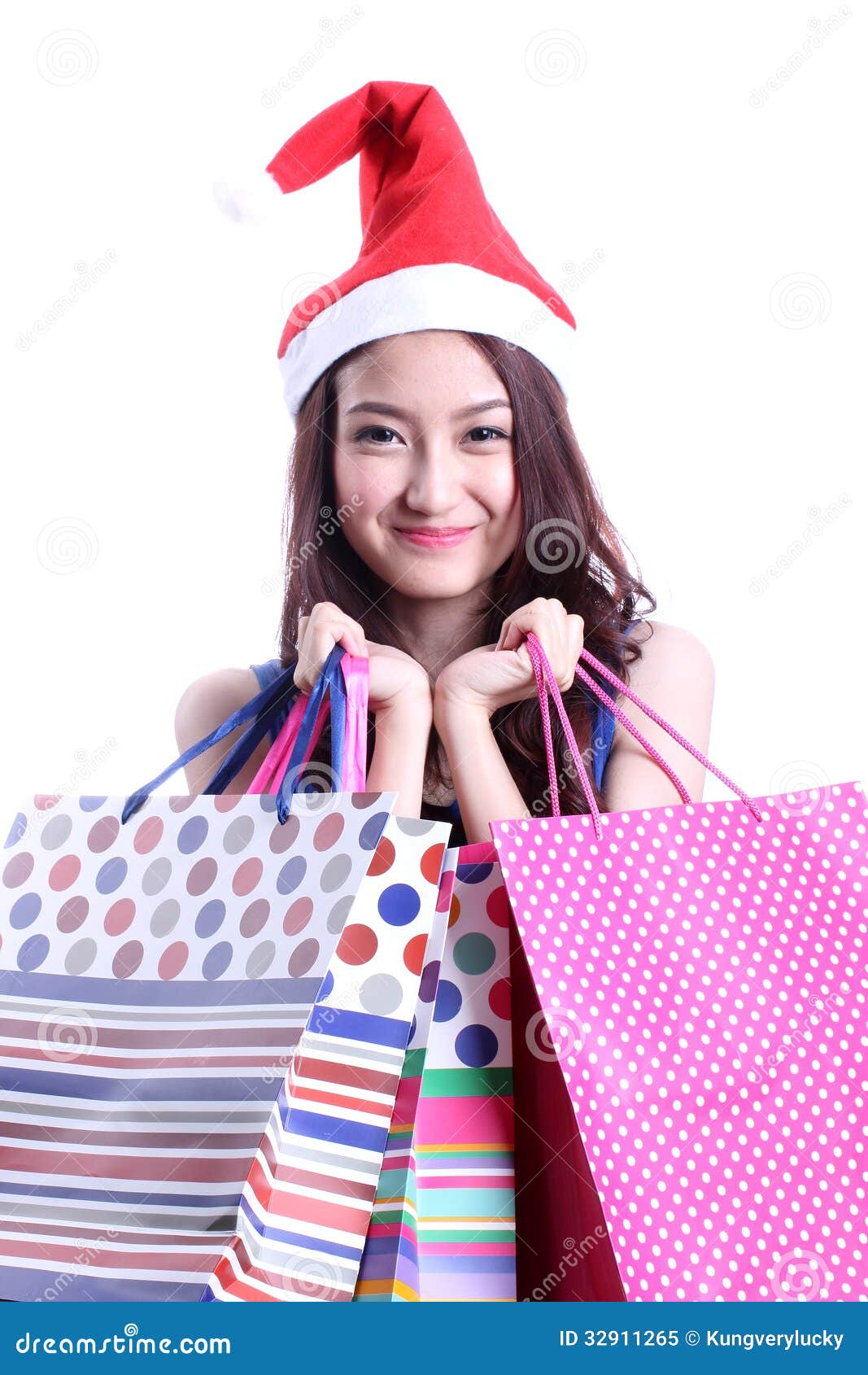 Cute woman shopping stock image. Image of person, fashionable - 32911265