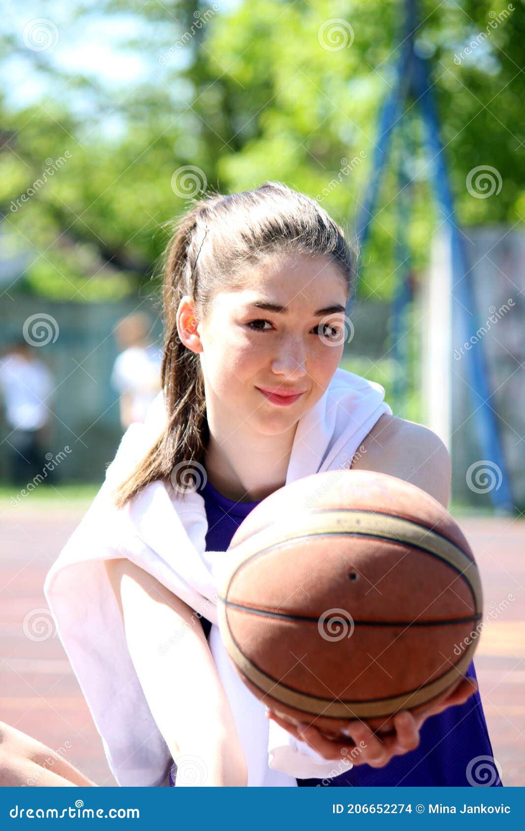 Cute Basketball Players