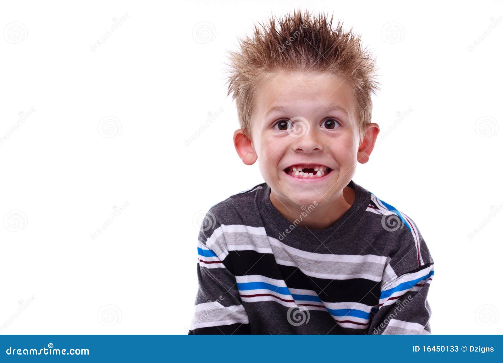Cute Young Boy Smiling And Missing Teeth Royalty-Free Stock Photography ...