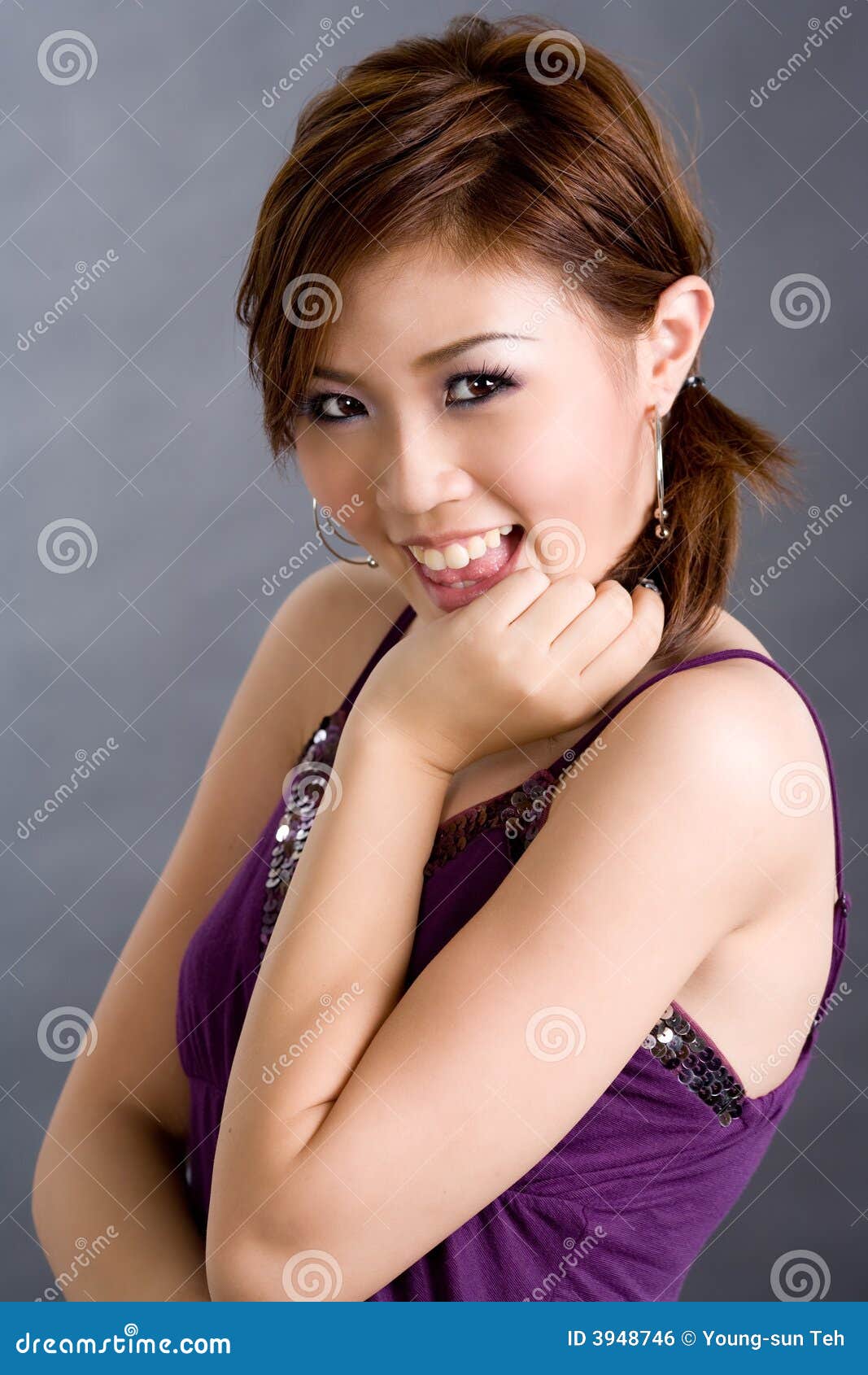 Cute young girl smile stock photo. Image of healthy, face - 3948746