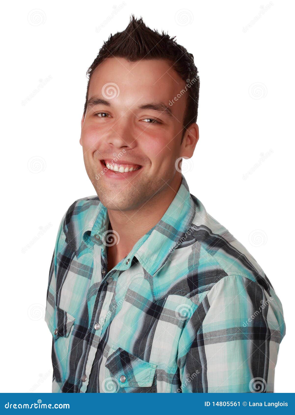 Cute young man stock image. Image of cute, isolated, male - 14805561