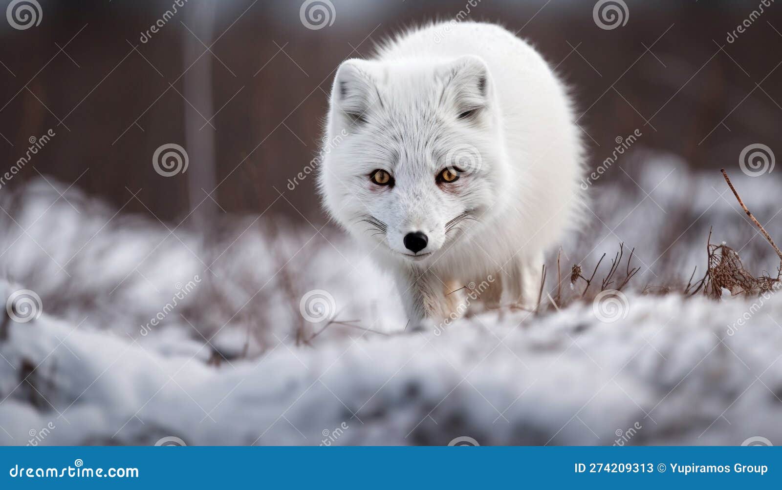 Cute Young Red Fox Looking at Camera Generated by AI Stock Image ...