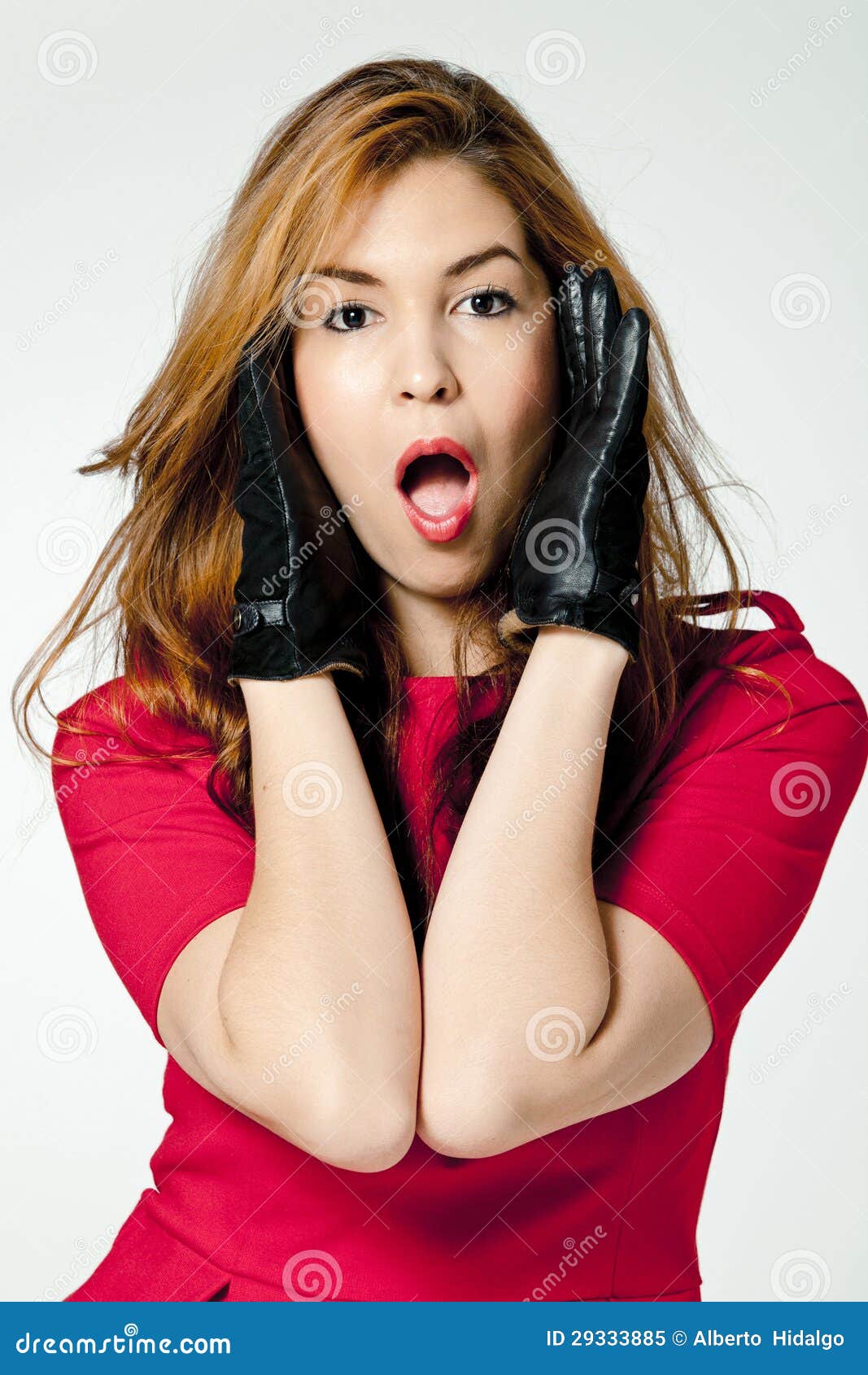 Cute Young Woman stock image. Image of glamour, female - 29333885